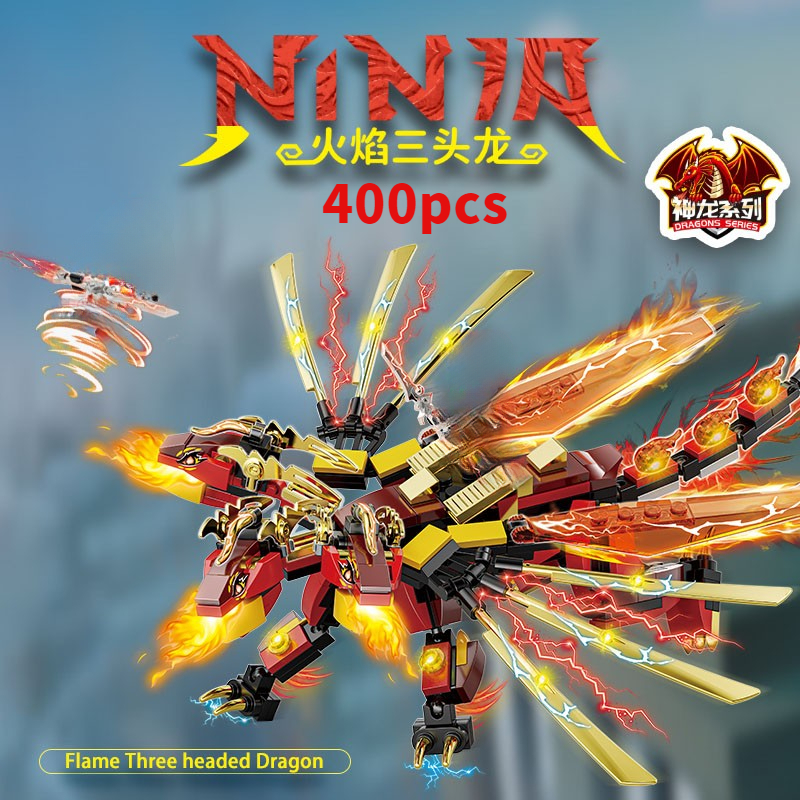 2025 Compatible MOC Sets Ninja Series Mighty Source Dragon of Motion ...