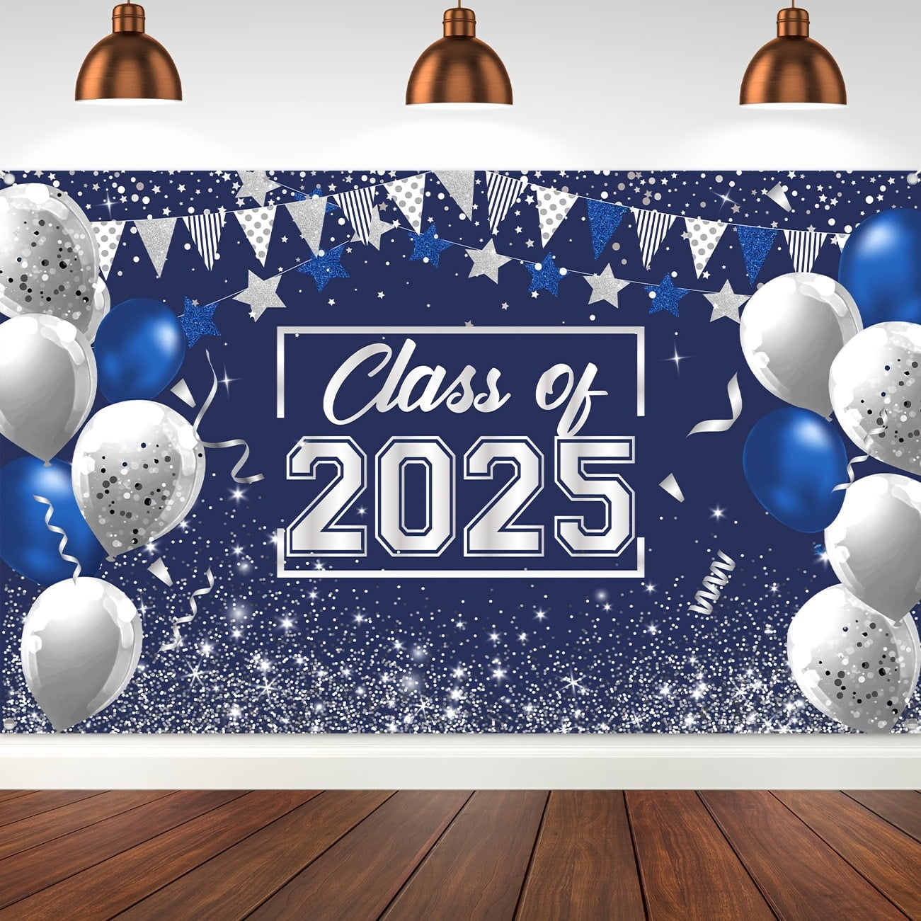 2025 Congrats Grad Backdrop 3.28*4.92FT for Class Graduation ...