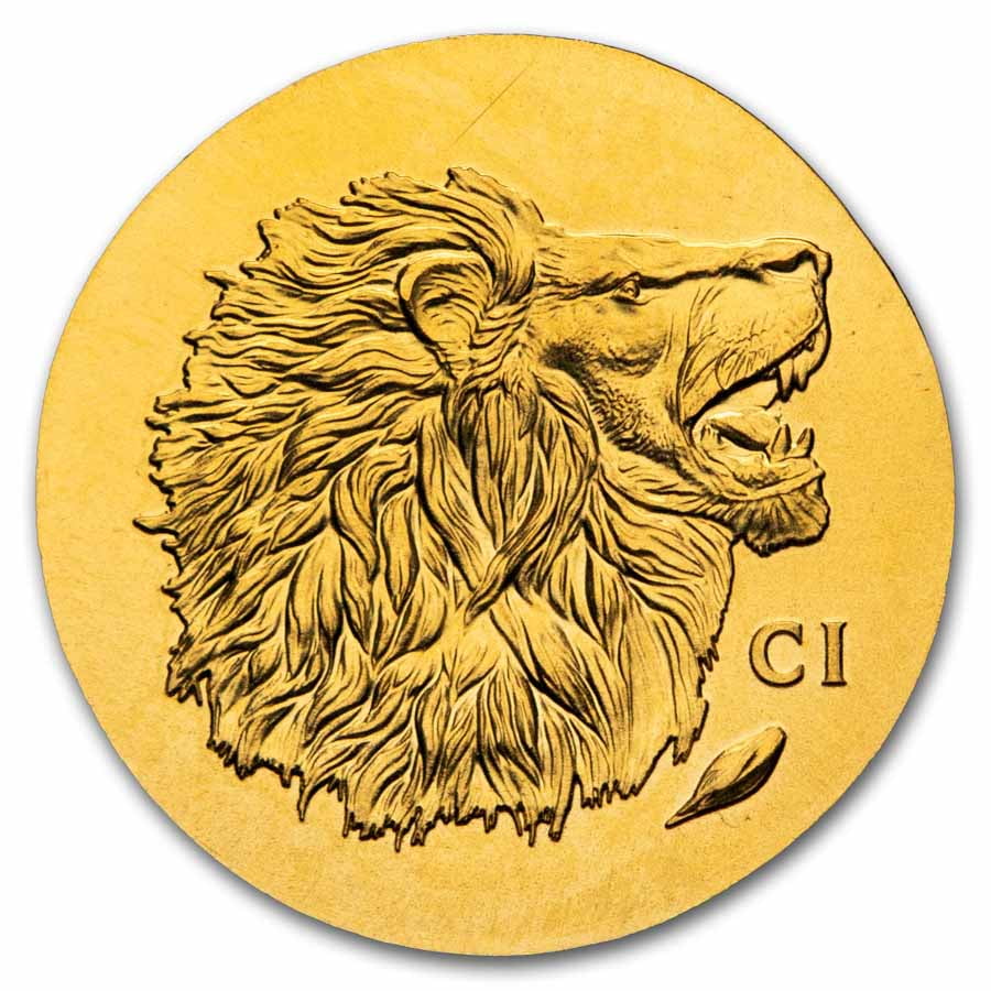 2025 Cook Islands 1/2 gram Gold Leon (Coin Only) - Walmart.com