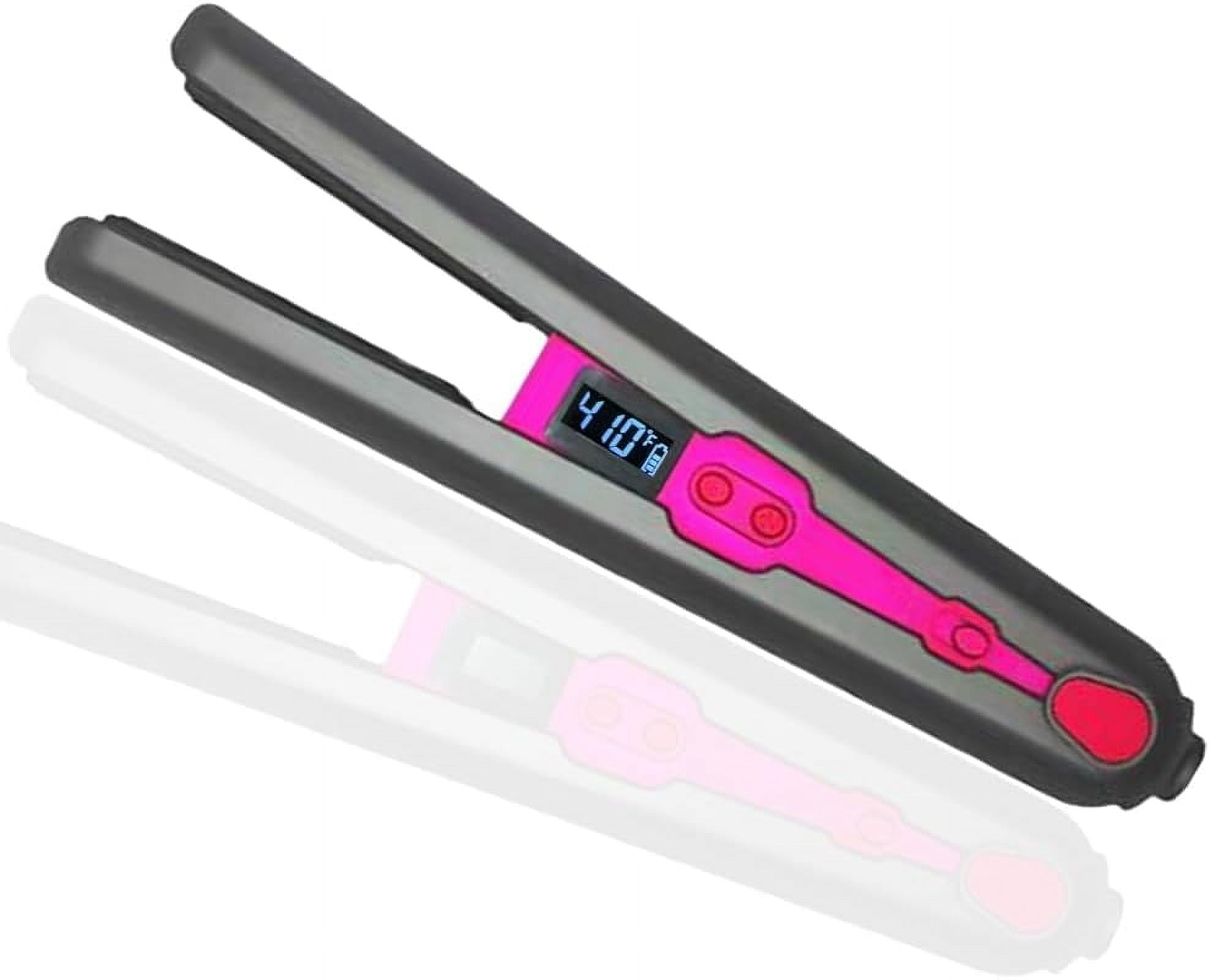 2025 Cordless Ceramic Flat Iron - Professional Straightener for Curly ...