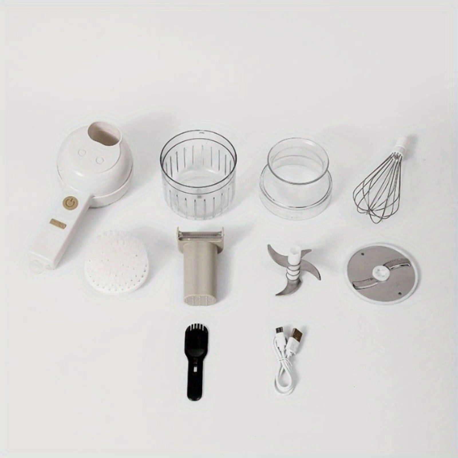 2025 Cordless Food Processor & Blender, 4-in-1 Electric Chopper with ...