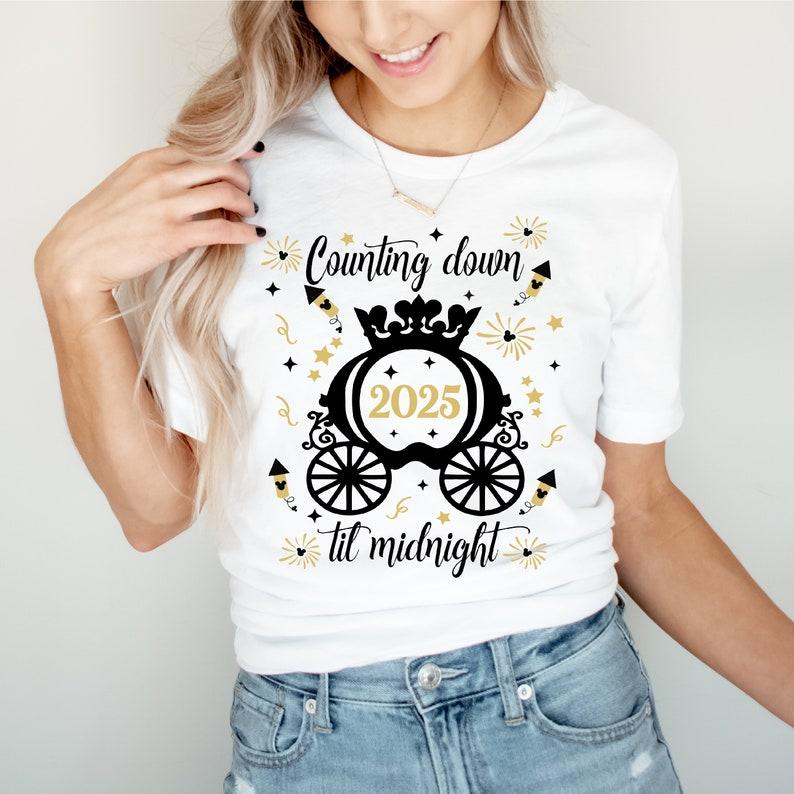 2025 Counting Down Until Midnight Happy New Year New Years Eve . New ...