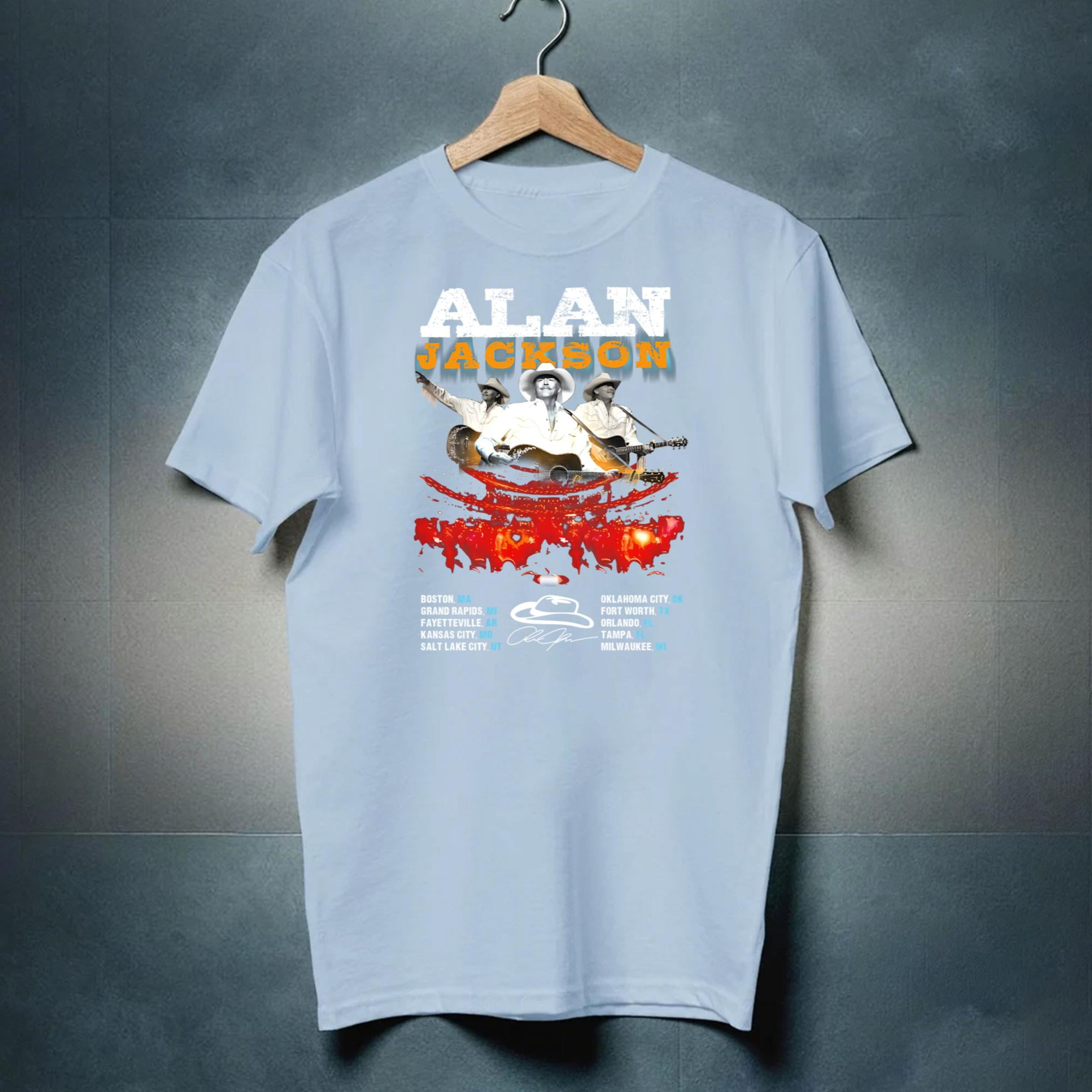 2025 Country Tour Map Shirt – Southern Music Route Graphic Tee New ...