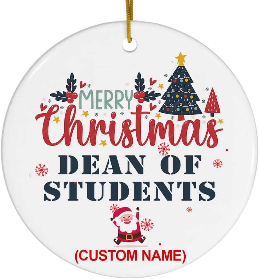 2025 Coworkers Christmas Tree Decorations for Office Ceramic Ornament ...