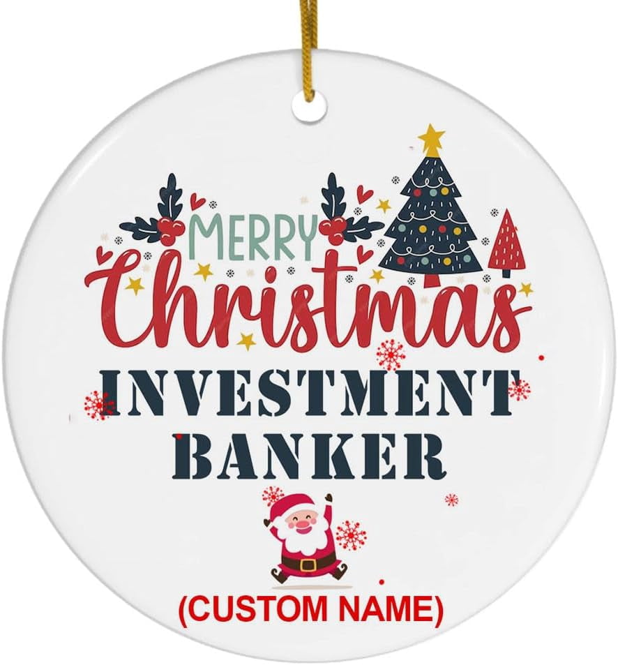 2025 Coworkers Christmas Tree Decorations for Office Ceramic Ornament ...