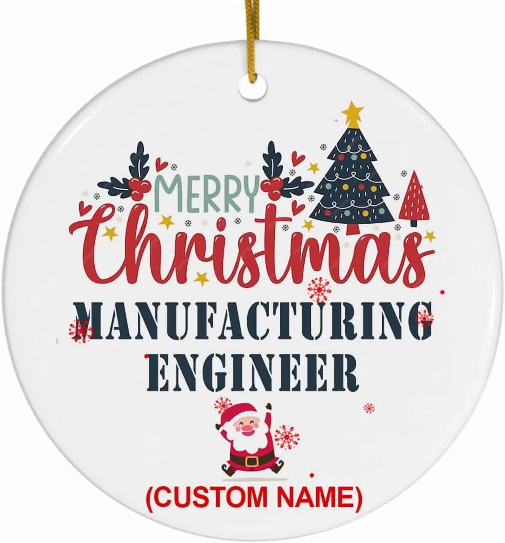 2025 Coworkers Christmas Tree Decorations for Office Ceramic Ornament ...