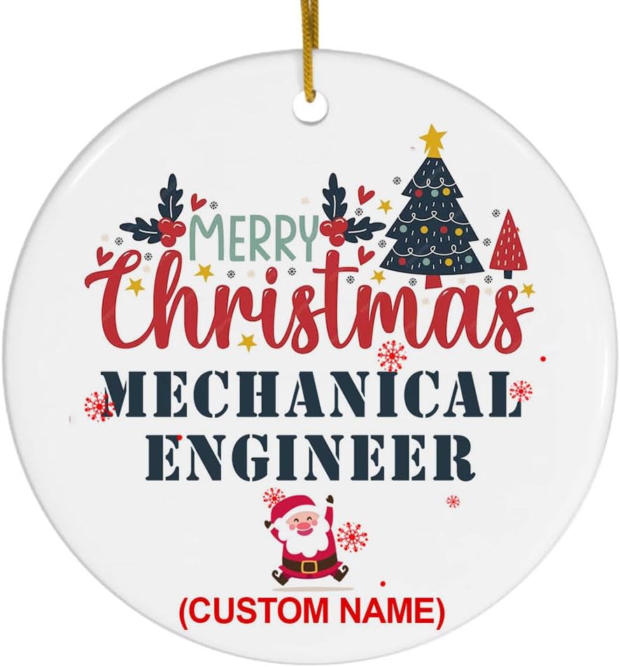 2025 Coworkers Christmas Tree Decorations for Office Ceramic Ornament ...