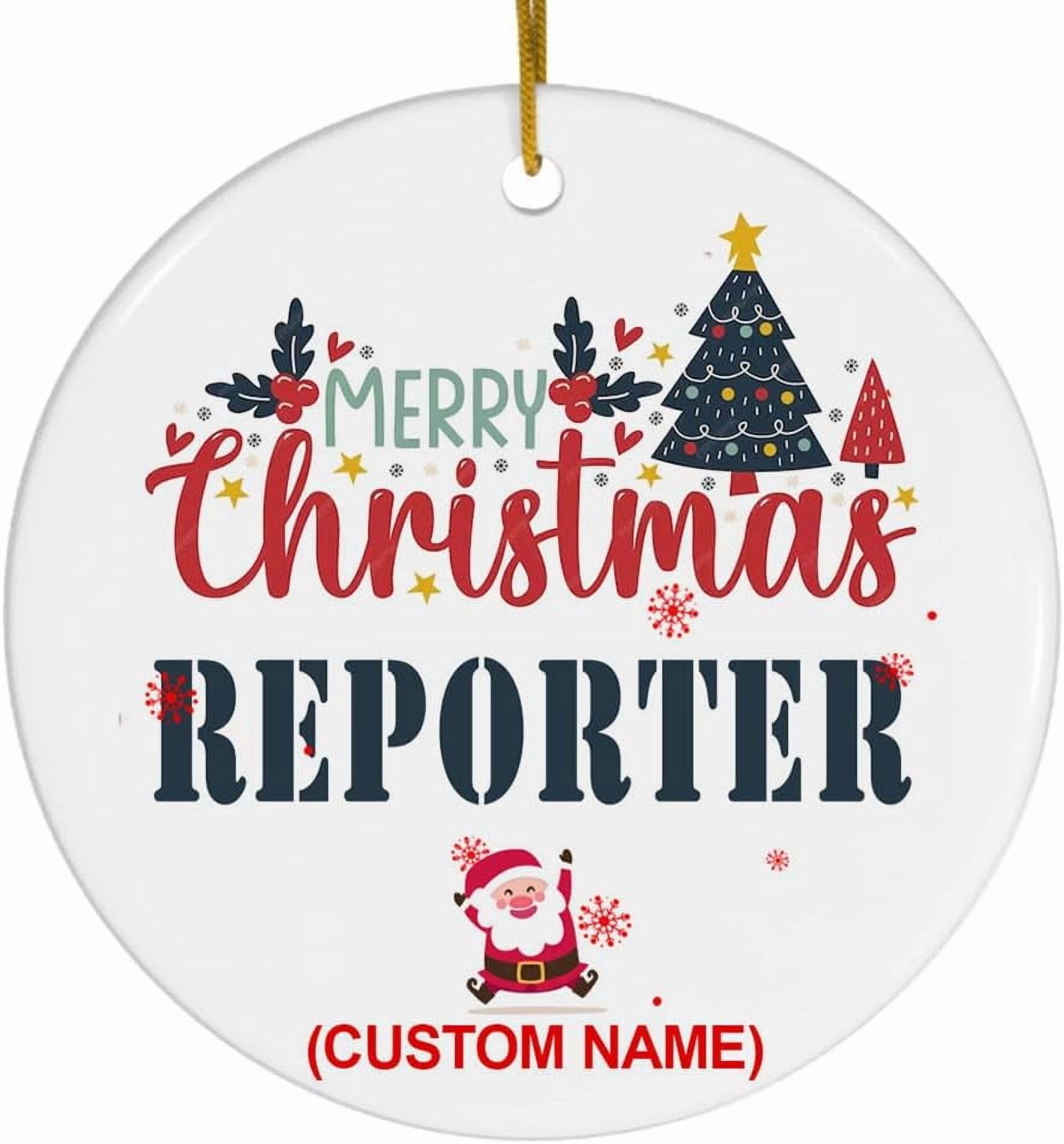 2025 Coworkers Christmas Tree Decorations for Office Ceramic Ornament ...