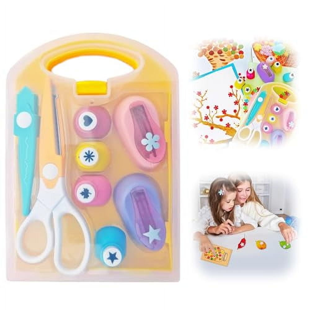 2025 Creative Kids DIY Puncher Craft Set, Upgrade Hole Puncher Sets for ...