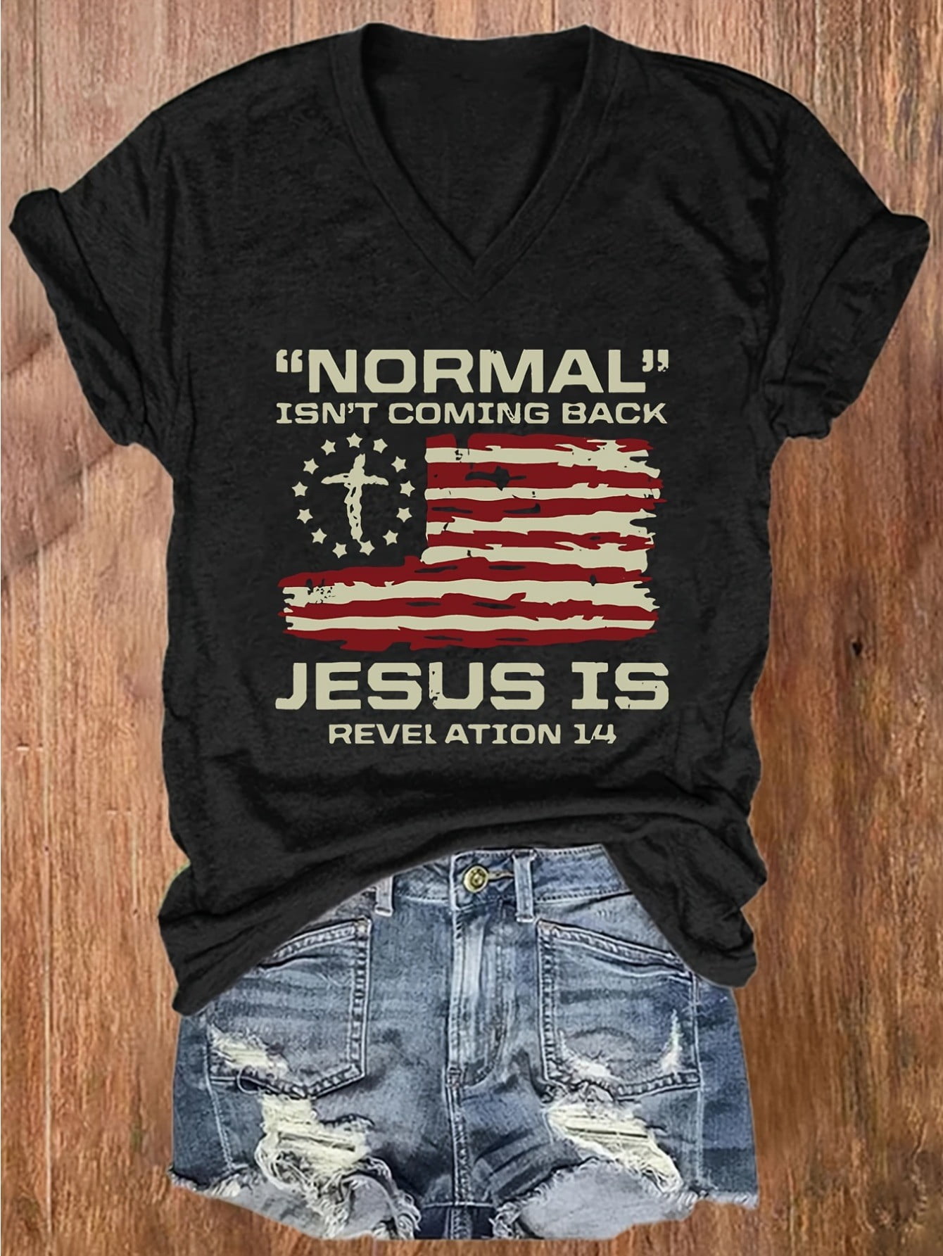 2025 Cross-border European and American women's clothing, Amazon v-neck short-sleeved casual ...