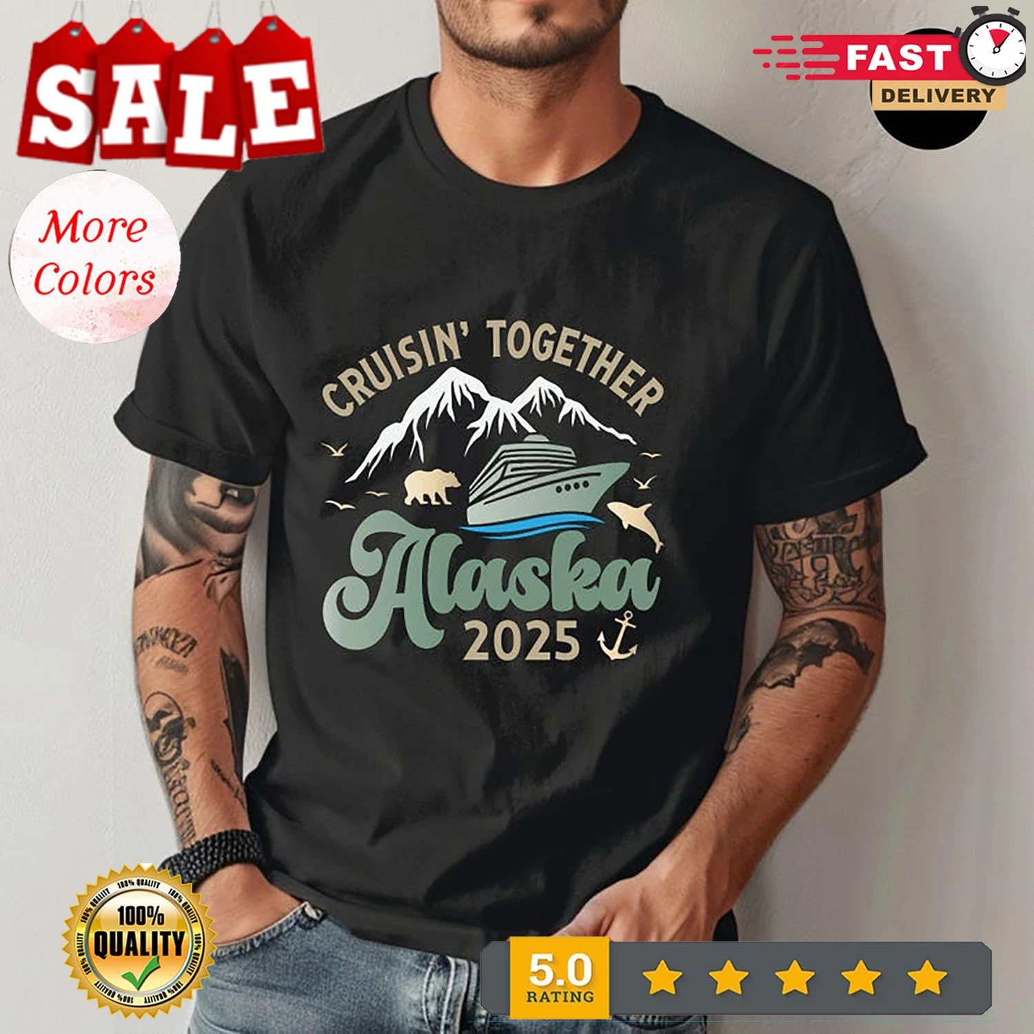 2025/Cruisin Together Alaska 2025 Shirt, Winter Cruise Shirt, Family ...