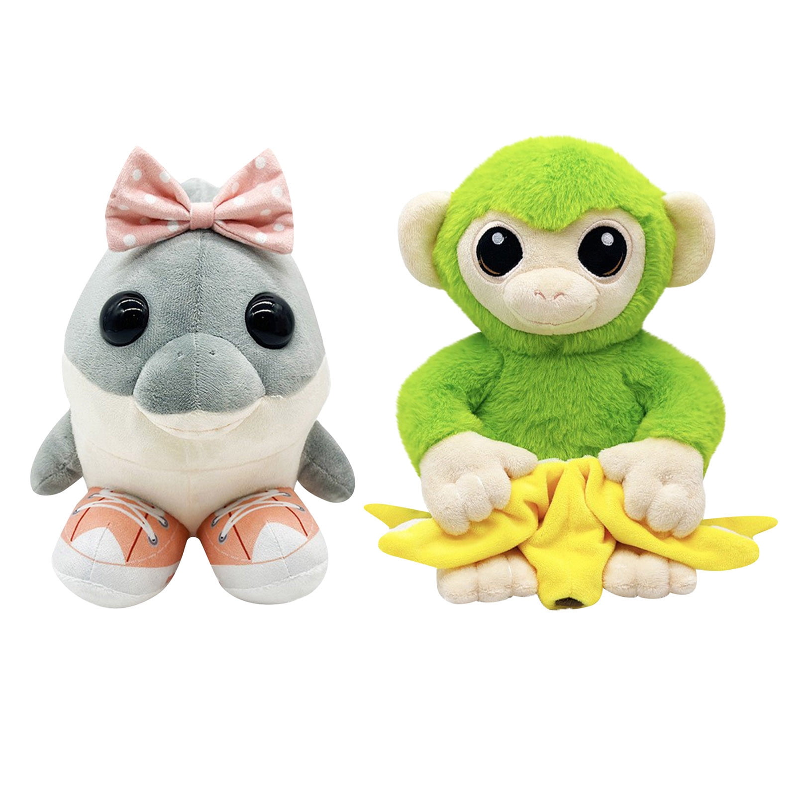 Cute Baby Tralalero Tralala & Chimpanzini Bananini Plush Decor, 9.5 ...