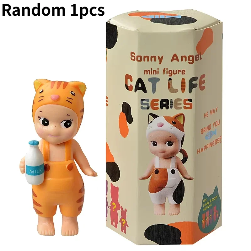 2025 Cute Cat Angel Anime Figures Blind Box Ornaments Dolls Fans ...