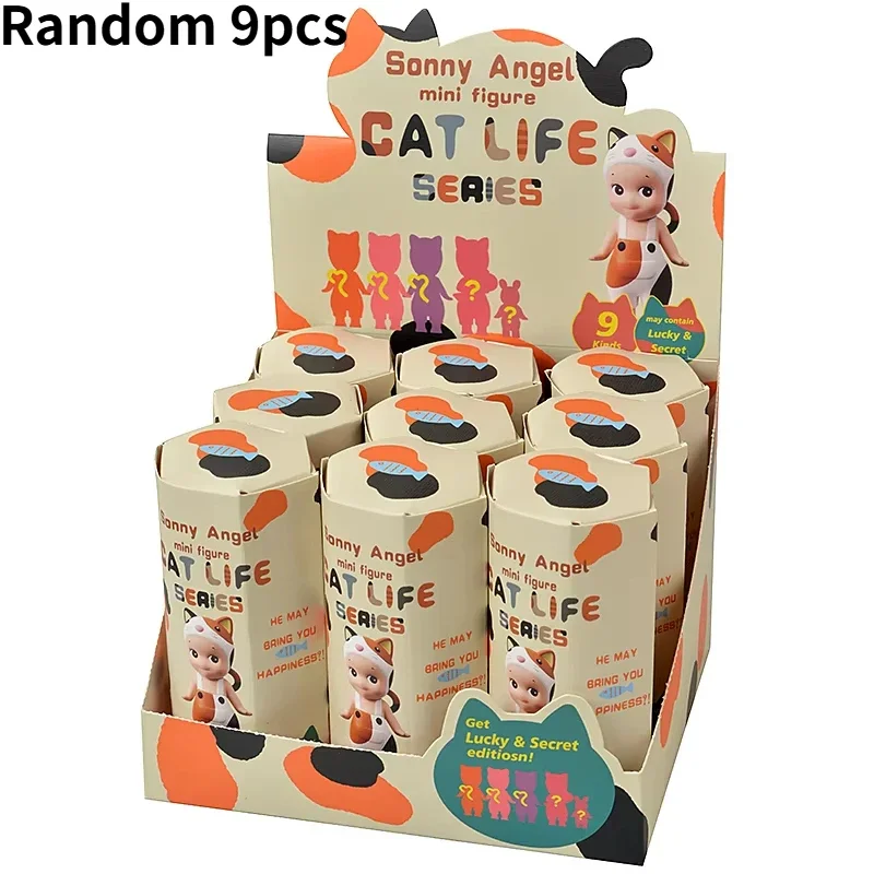 2025 Cute Cat Angel Anime Figures Blind Box Ornaments Dolls Fans ...