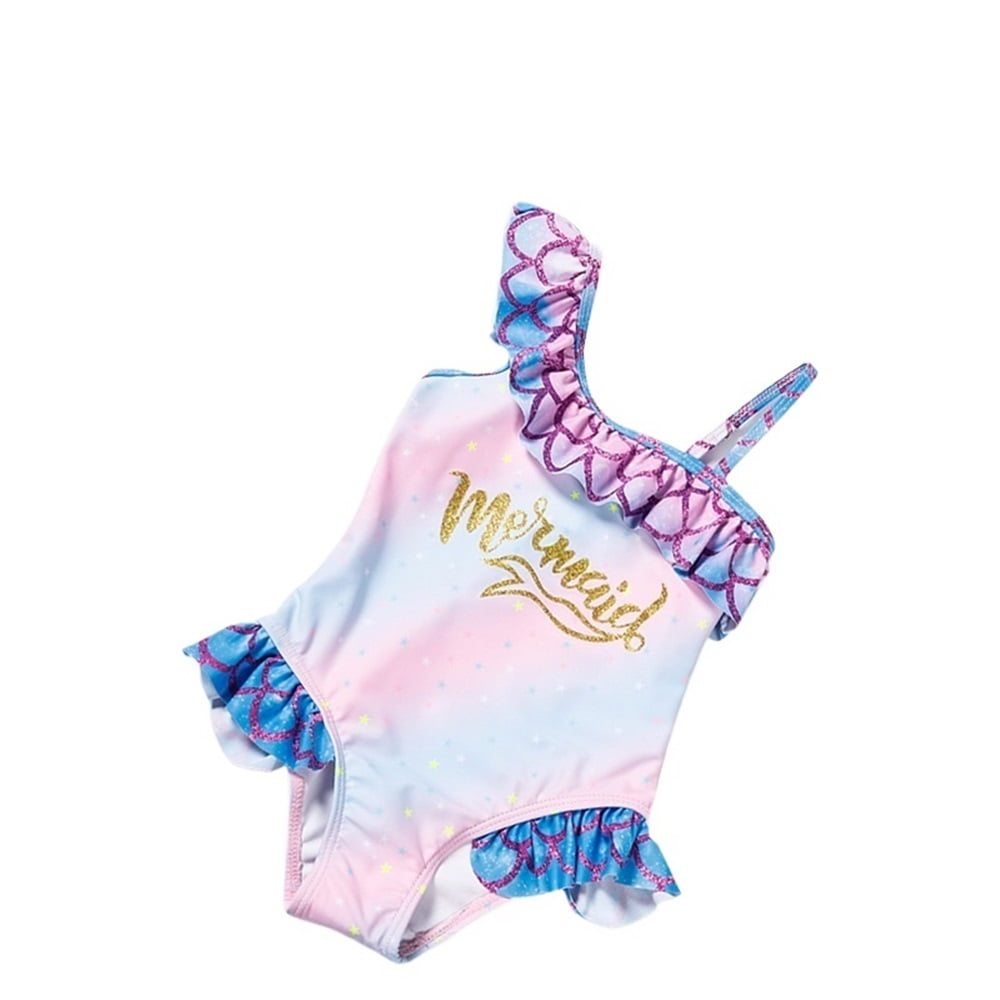 2025 Cute Children's Hot Spring One-Piece Swimsuit Baby Infant Princess ...