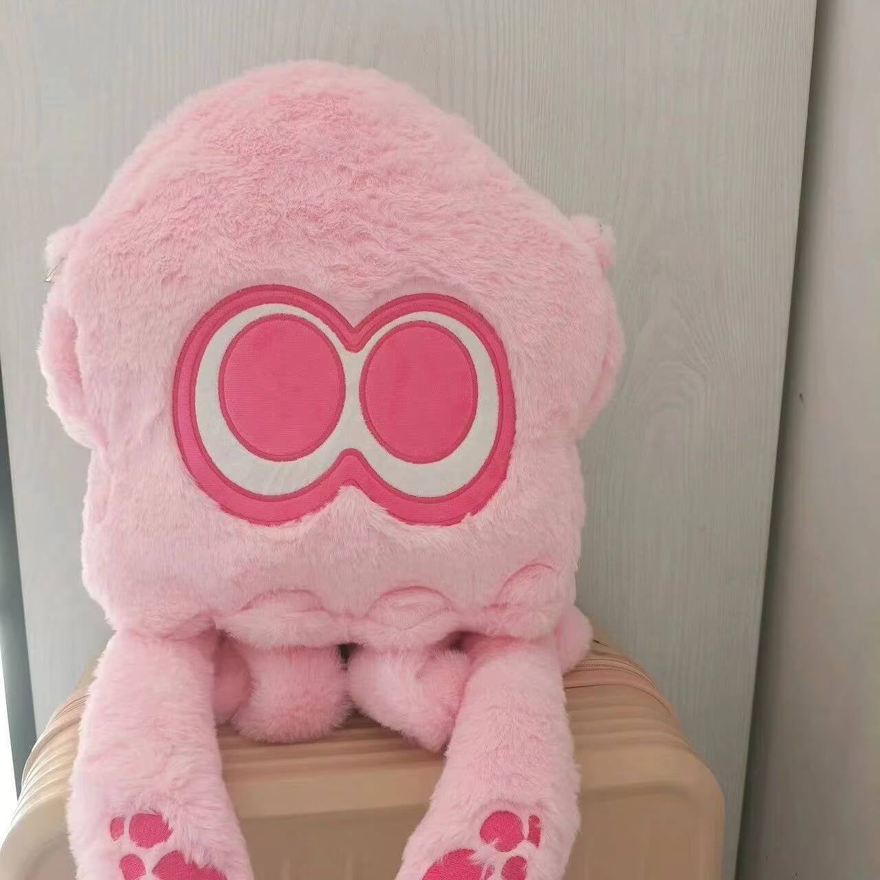 2025 Cute Octopus Plush Backpack Large Capacity Unisex Shoulder Bag ...