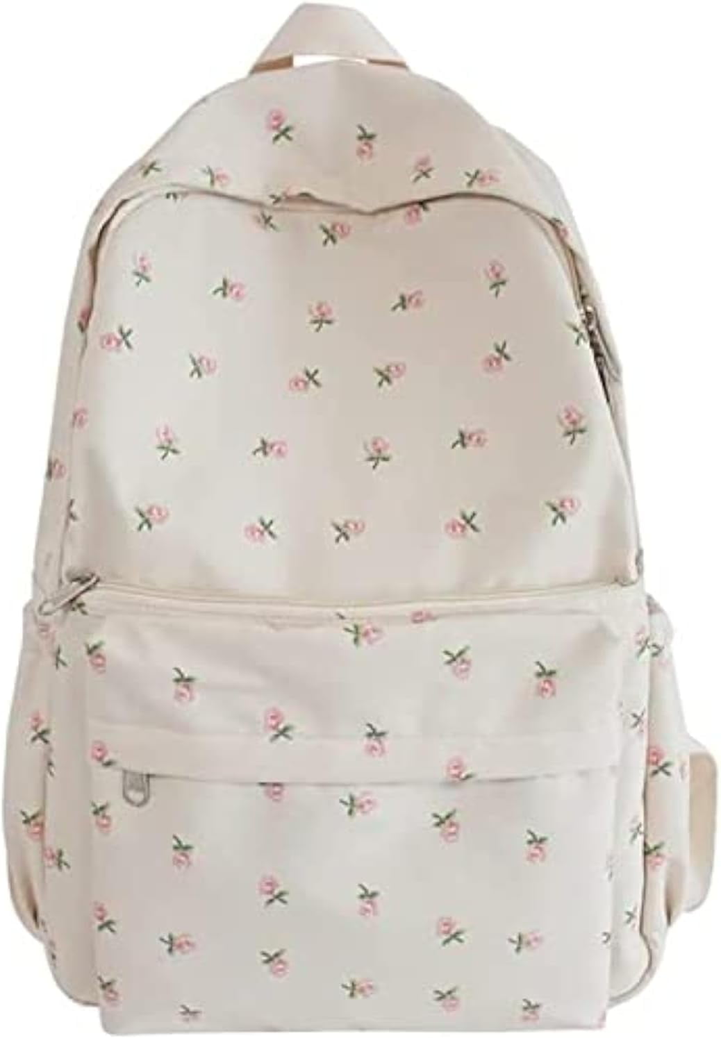 2025 Cute Preppy Bag Floral Printed Kawaii Backpack Cottagecore ...