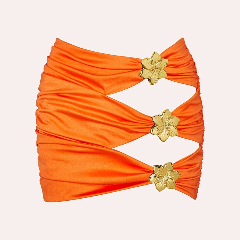 2025 Cutout One Piece Swimsuit and Skirt Swimwear Women Bodysuit ...