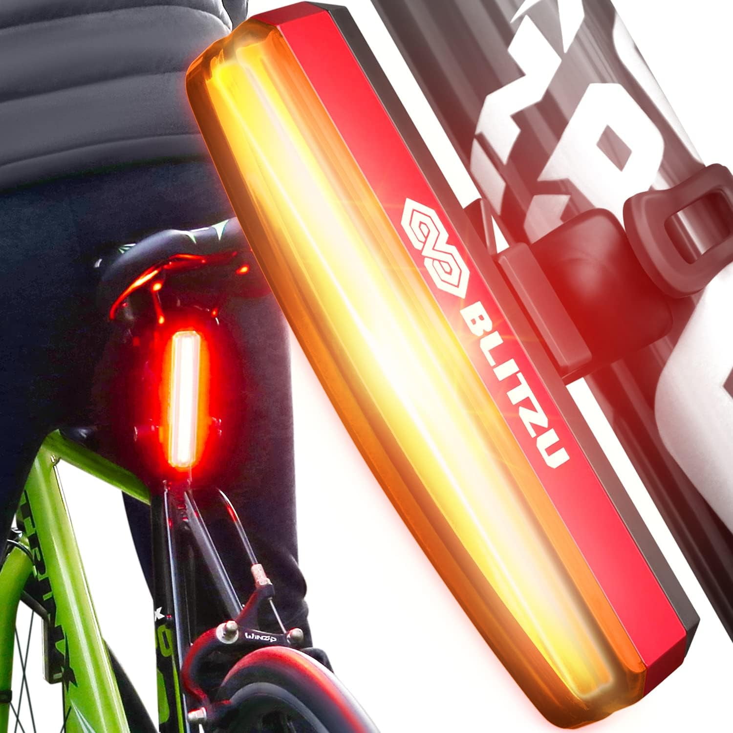2025 Cyborg 200H Bike Headlight or 200T Tail Light USB-C Rechargeable ...