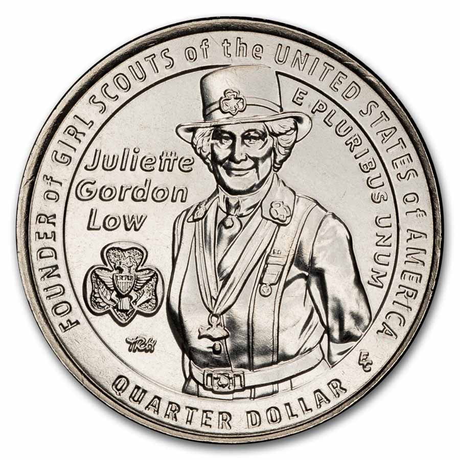 2025-D Juliette Gordon Low American Women Quarter BU - Walmart.com