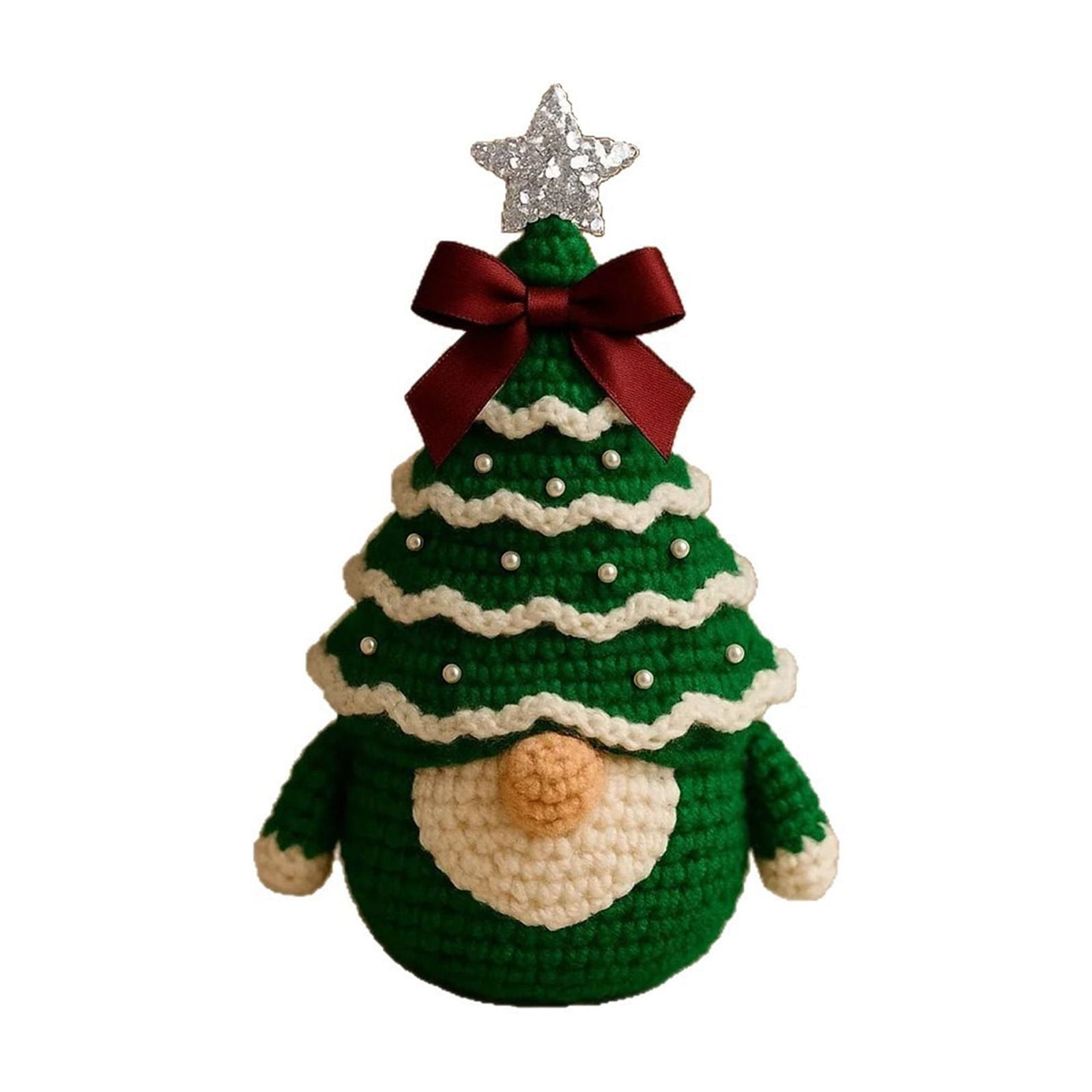 2025 DIY Crochet Christmas Tree Kit – Handmade Holiday Decoration Set ...