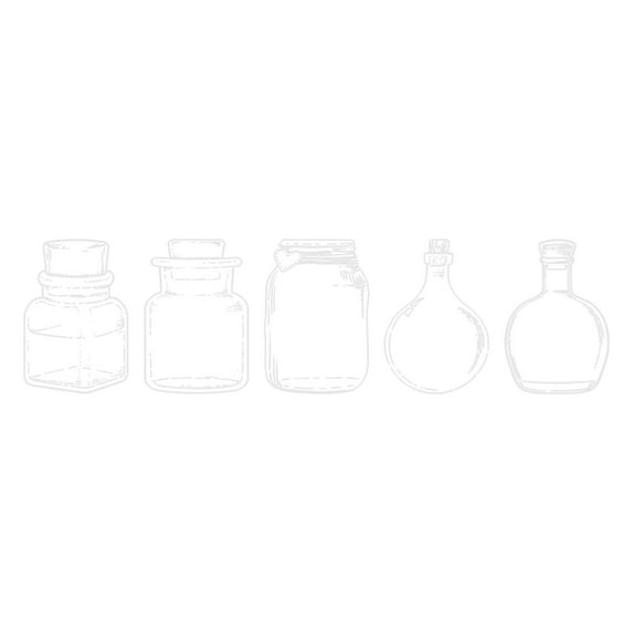 2025 DIY Handmade Transparent Floral Bookmarks Set for Dried Flowers ...