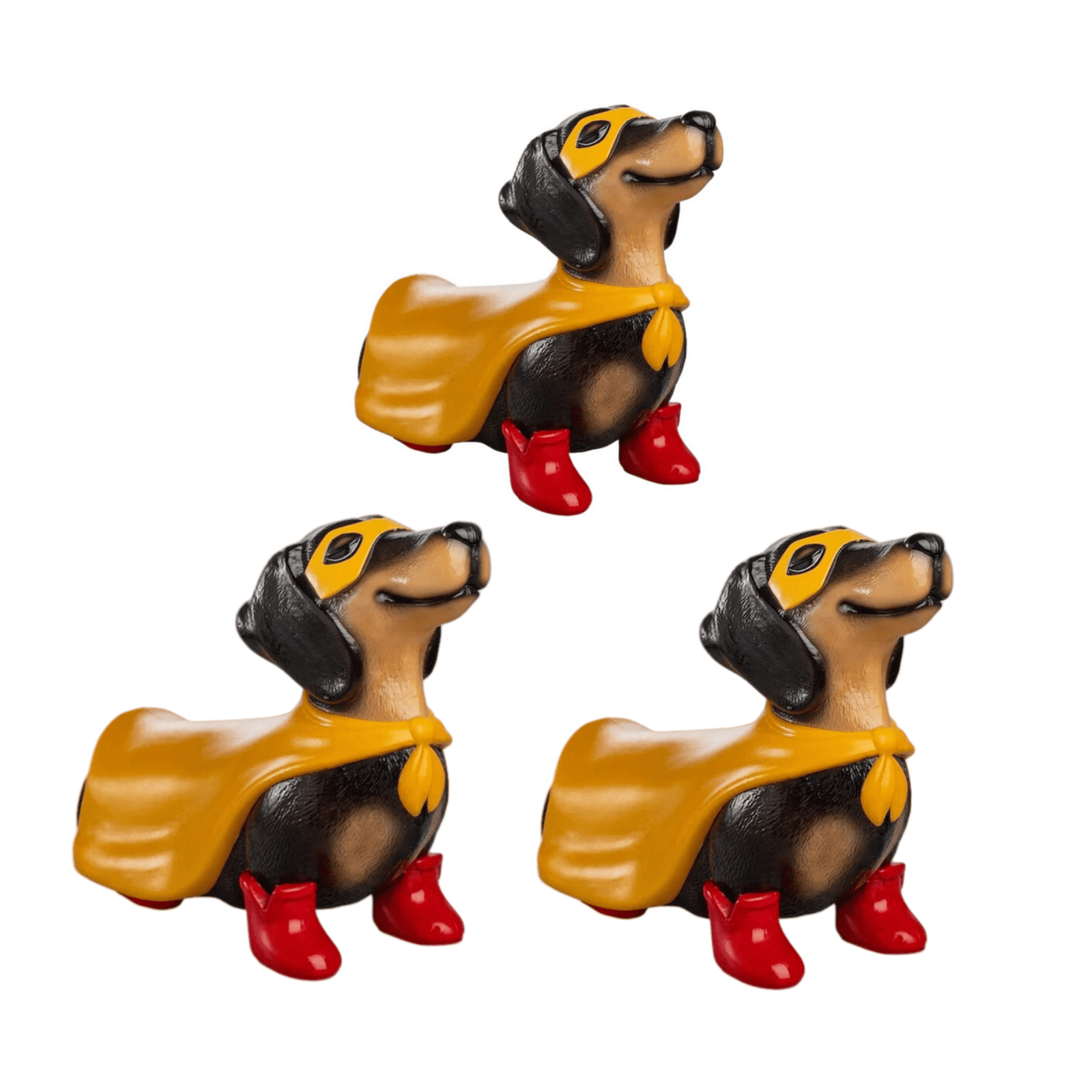 2025 Halloween Blow Mold Super Hero Dachsund Weiner Wiener Dog Statue 9 ...