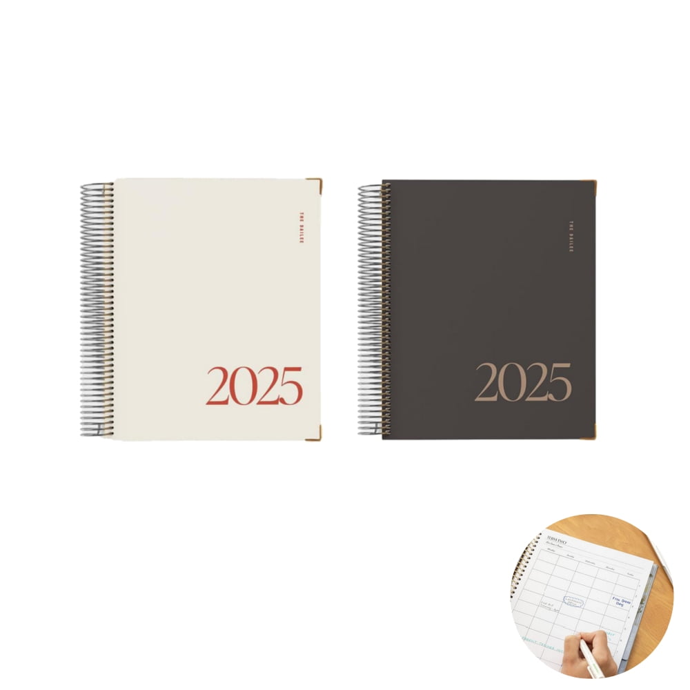 2025 Daily Planner,Cherry 2025 Weekly Monthly Planners,January to ...