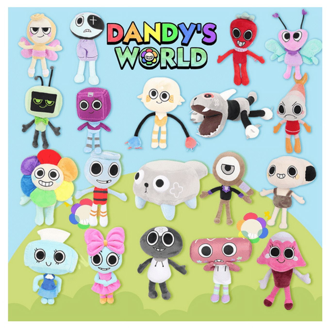 2025 Dandy's World Plush Set, Yatta Plushies Toy for Fans Gift, Soft ...