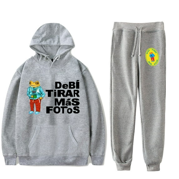 2025 DeBÍ TiRAR MáS FOToS Album Merch Unisex Hoodie & Joggers – 2-Piece ...