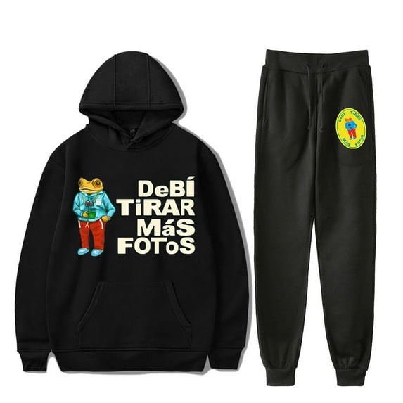2025 DeBÍ TiRAR MáS FOToS Album Merch Unisex Hoodie & Joggers – 2-Piece ...