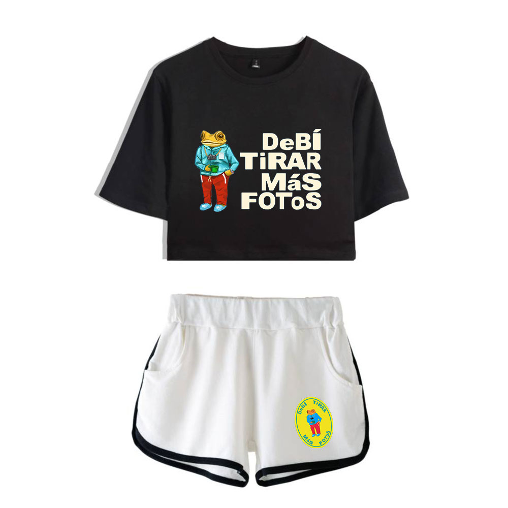 2025 DeBÍ TiRAR MáS FOToS Album Merch Women’s 2-Piece Set – Crop Top ...