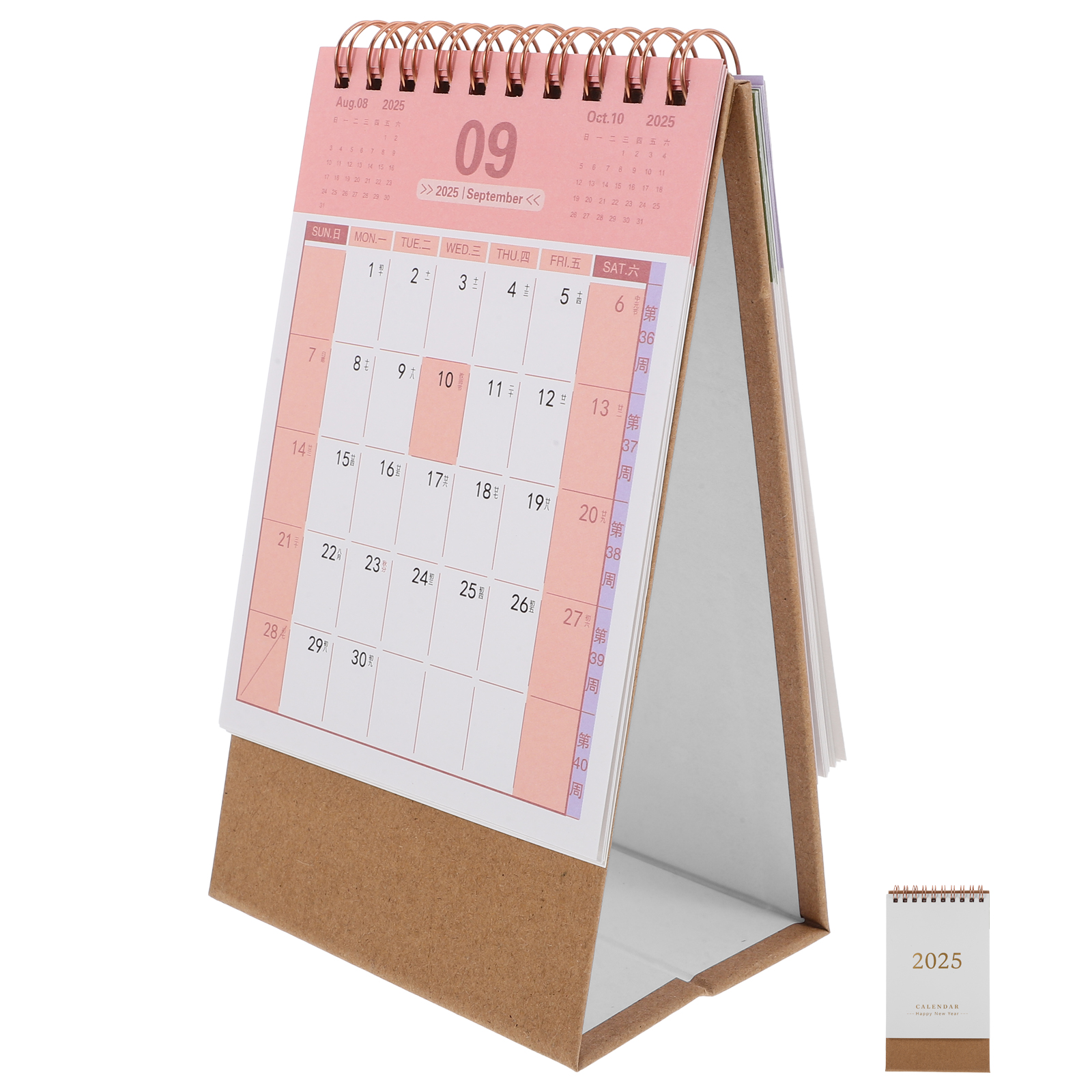 2025 Desk Calendar Mini Notepads Ministanding Calendar Mini Desk ...