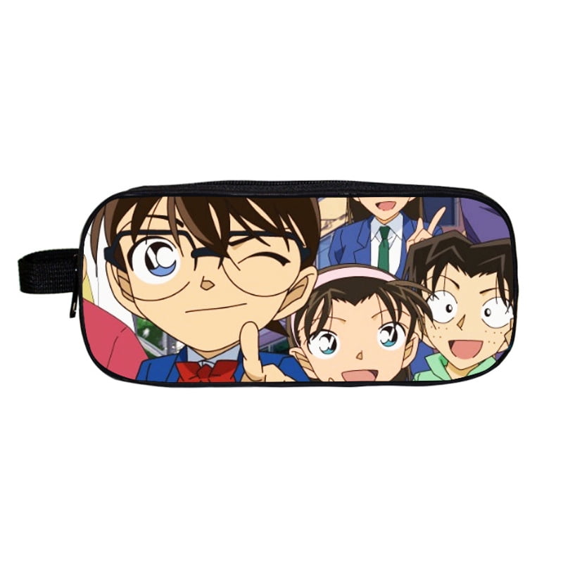 2025 Detective Conan Double Layer Pencil Case Youth Pencil Case ...