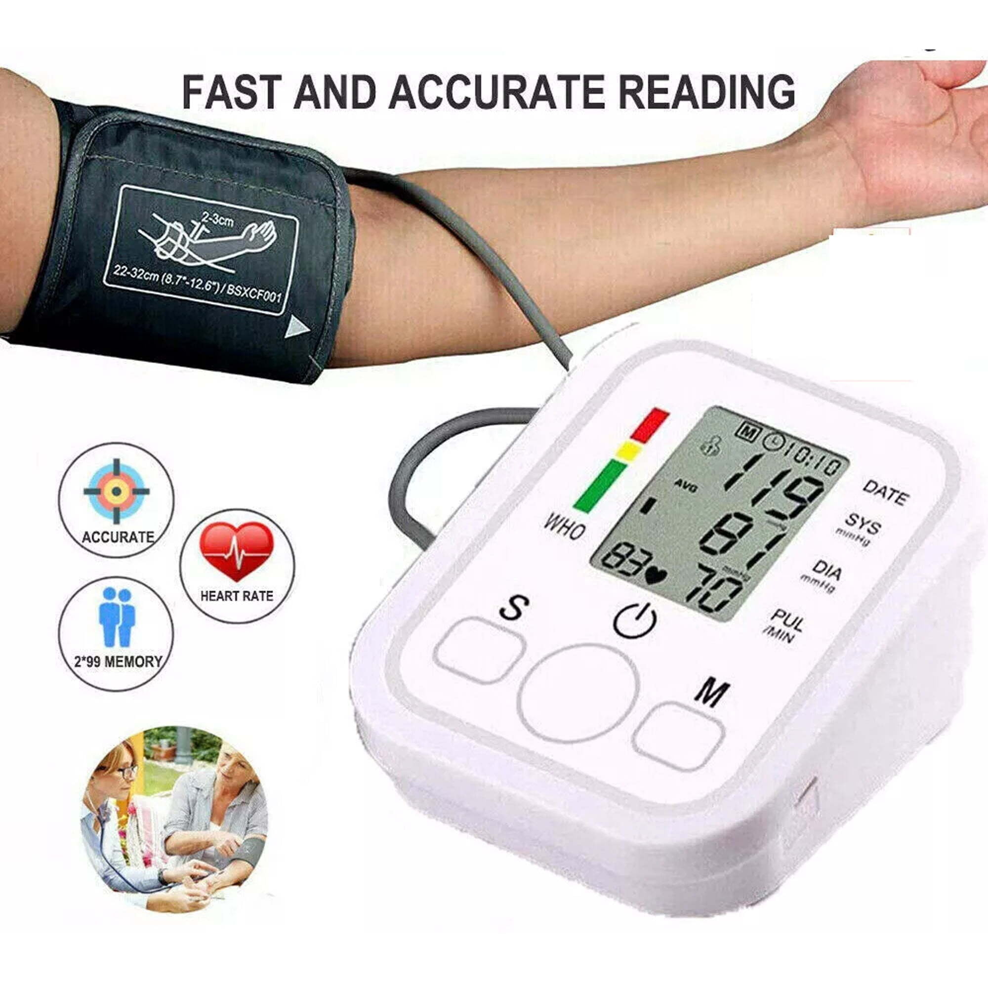2025 Digital Automatic Blood Pressure Monitor Upper Arm BP Machine ...