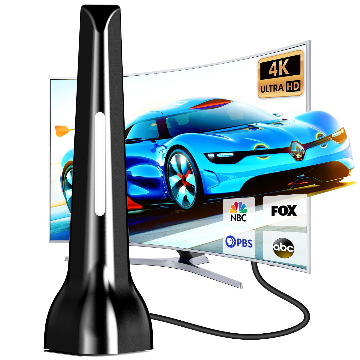 2025 Digital TV Antenna for Smart TV - Indoor HDTV Antennas , 300 ...