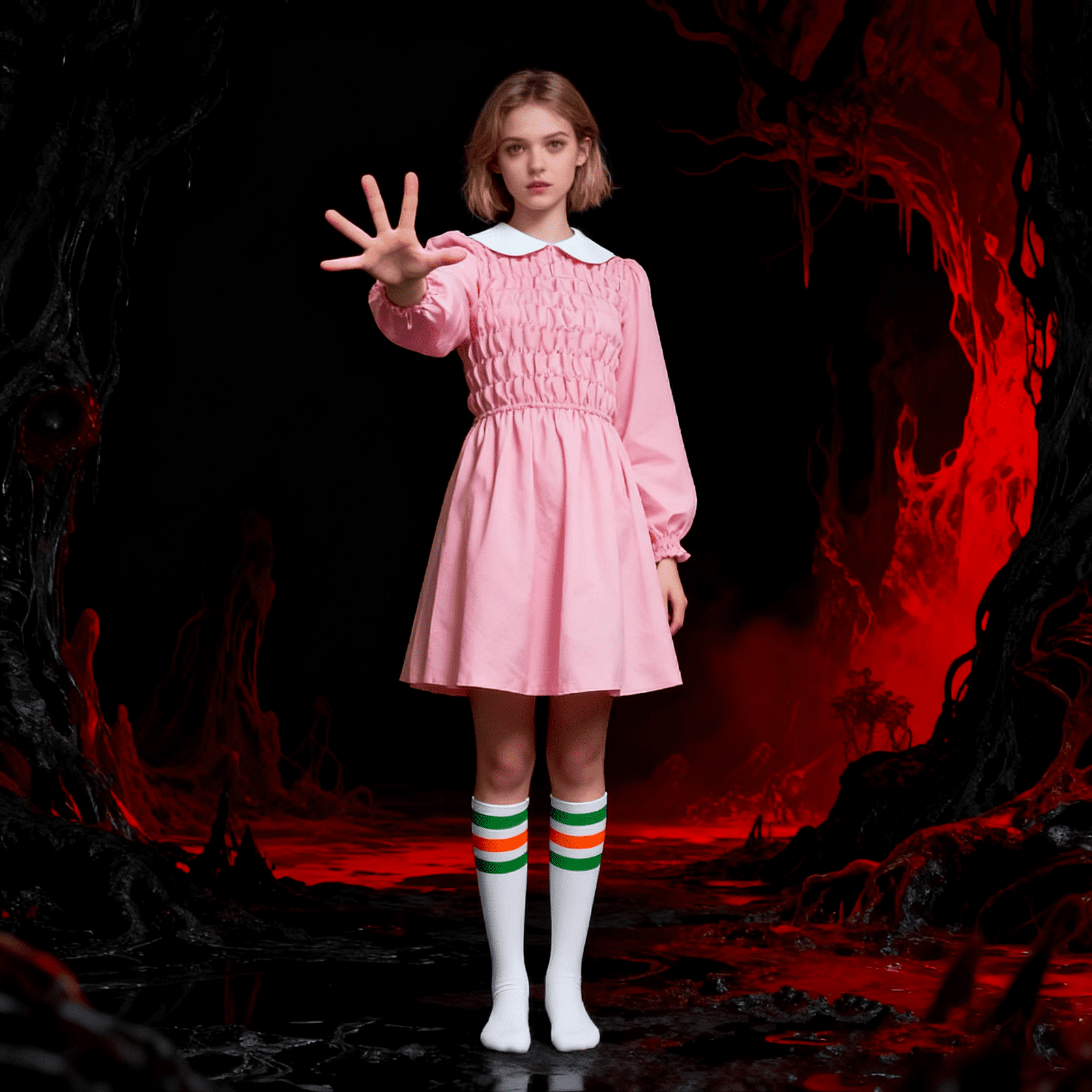 2025 Disguise Eleven Pink Dress Clothing for Kids,Stranger Th-ings ...