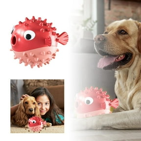 Kiddopark Squeaky Pig Dog Toys, 2 Pack Durable Natural Latex Squeaker ...