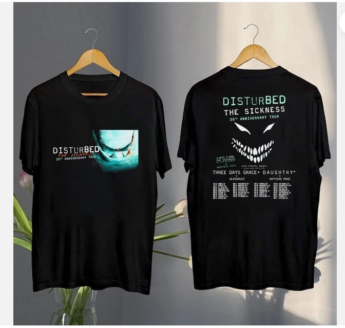 2025 Disturbed The Sickness 25th Anniversary Tour Shirt, The Sickness ...