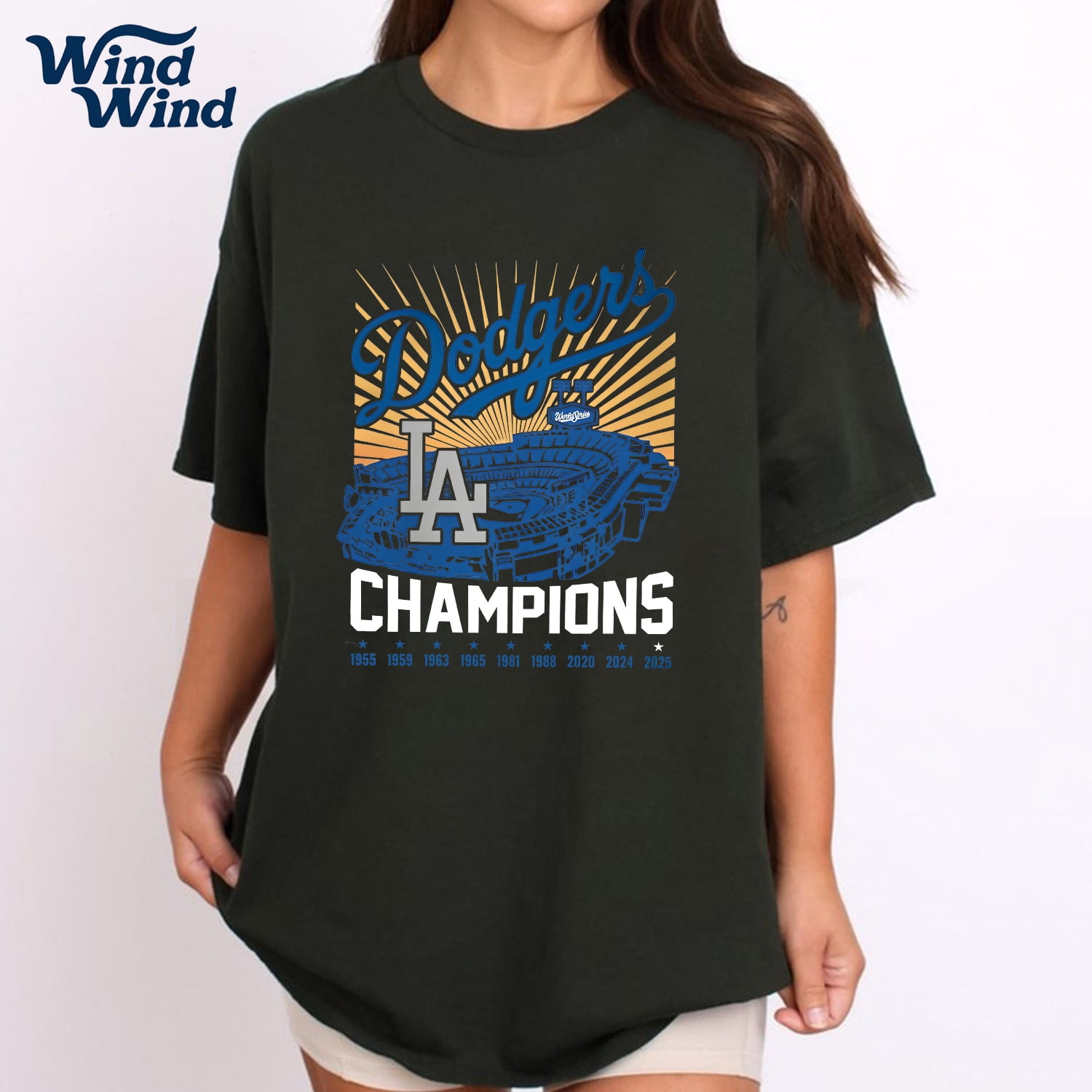 2025 Dodgers Baseball Champions 2025 T-Shirt, LA Baseball Fan Gift ...