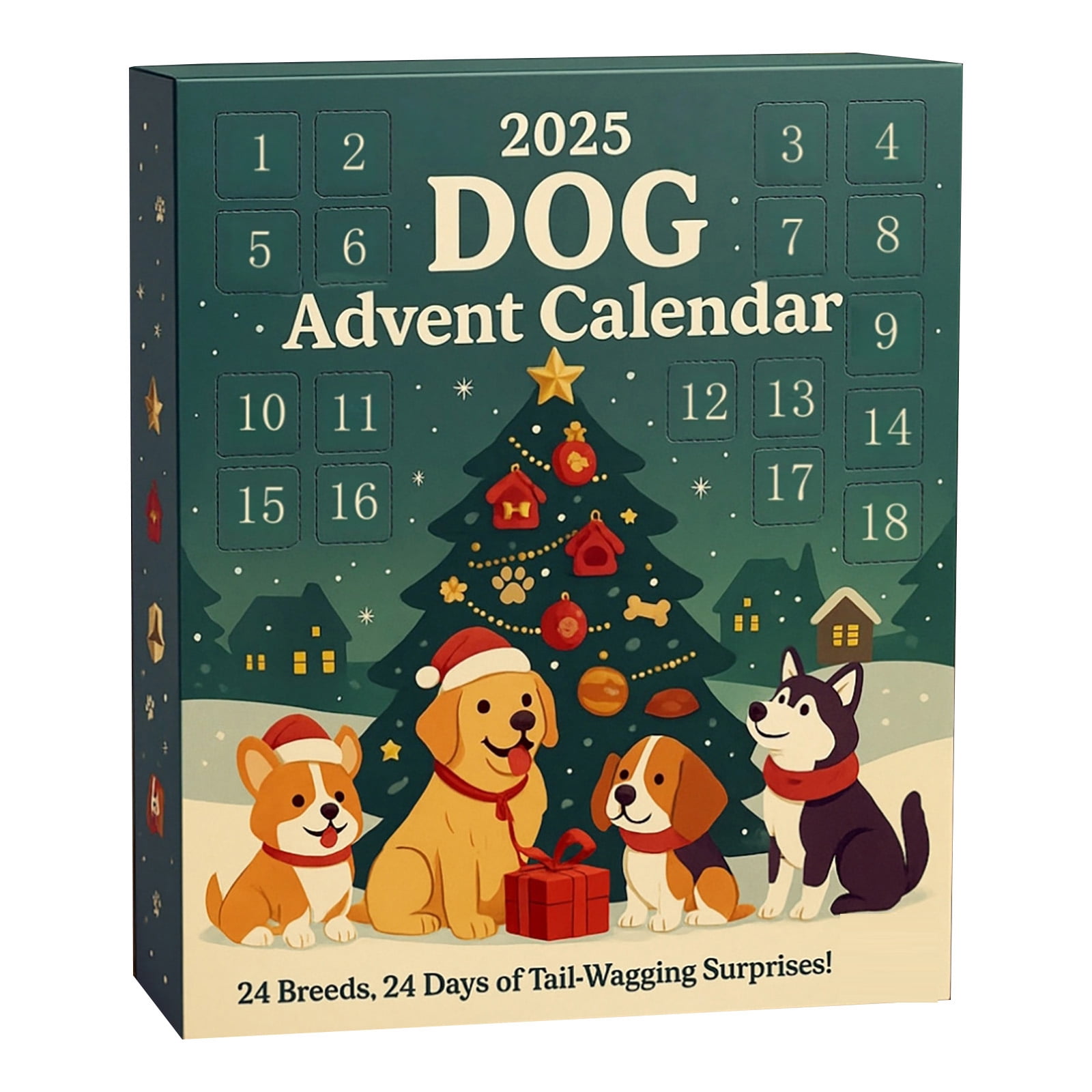2025 Dog Advent Calendar 24 Breeds 24 Days Of Tail-Wagging Surprises, A ...