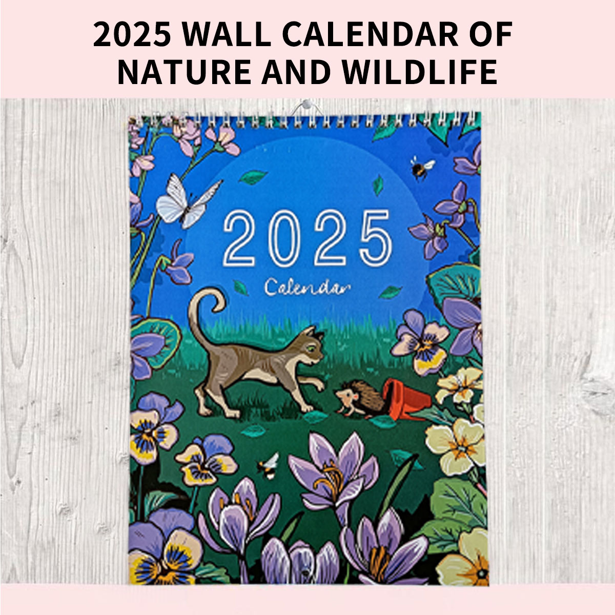 2025 Doodle Painting Calendar, 2025 Calendar Mental Health Wall ...
