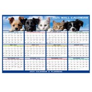 "WallDeca Large Monthly Dry Erase Whiteboard Calendar Planner: Big ...