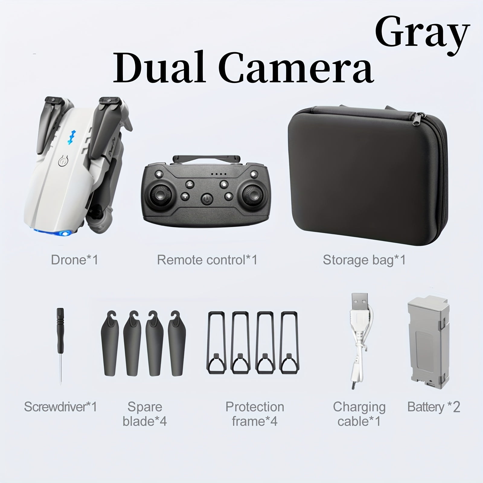 2025 E99 Drone, Foldable Remote Control, 480P Recording, Quadcopter ...