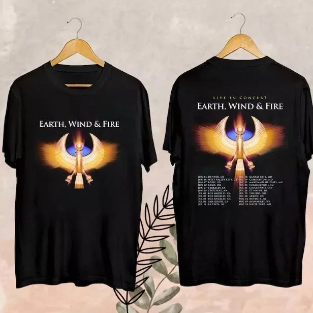 2025 Earth Wind Fire Summer Tour Shirt, Earth Wind And Fire Merch ...