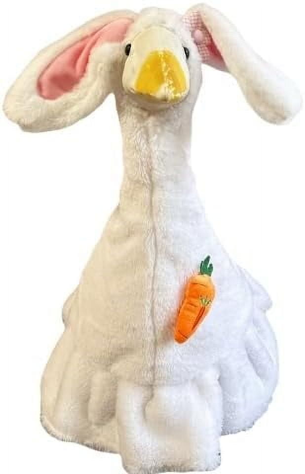 2025 Easter Bunny Goose Outfit - 23" Adjustable Waterproof Lawn Goose ...