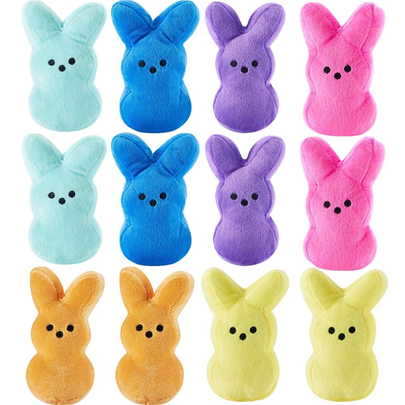 2025 Easter Stuffed Animal, Peeps Plush Bunny Toys Plush Peeps Dolls 12 ...