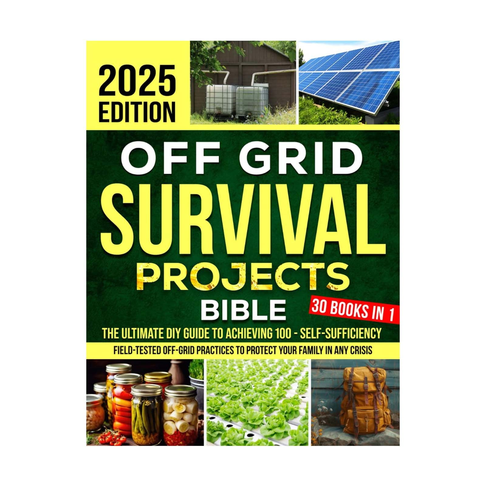 2025 Edition Off Grid Survival Projects Bible: Ultimate DIY Guide to ...