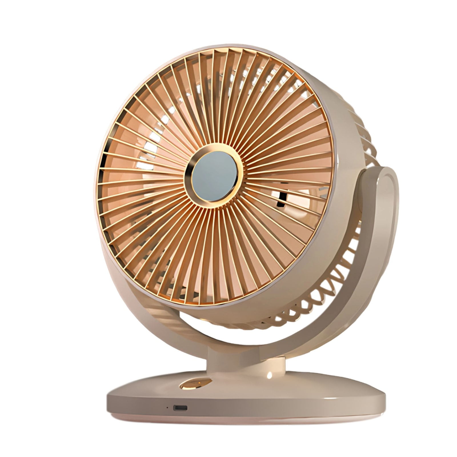 2025 Electric Fan,Silent Air Circulation,5-Speed Remote Control,Led ...
