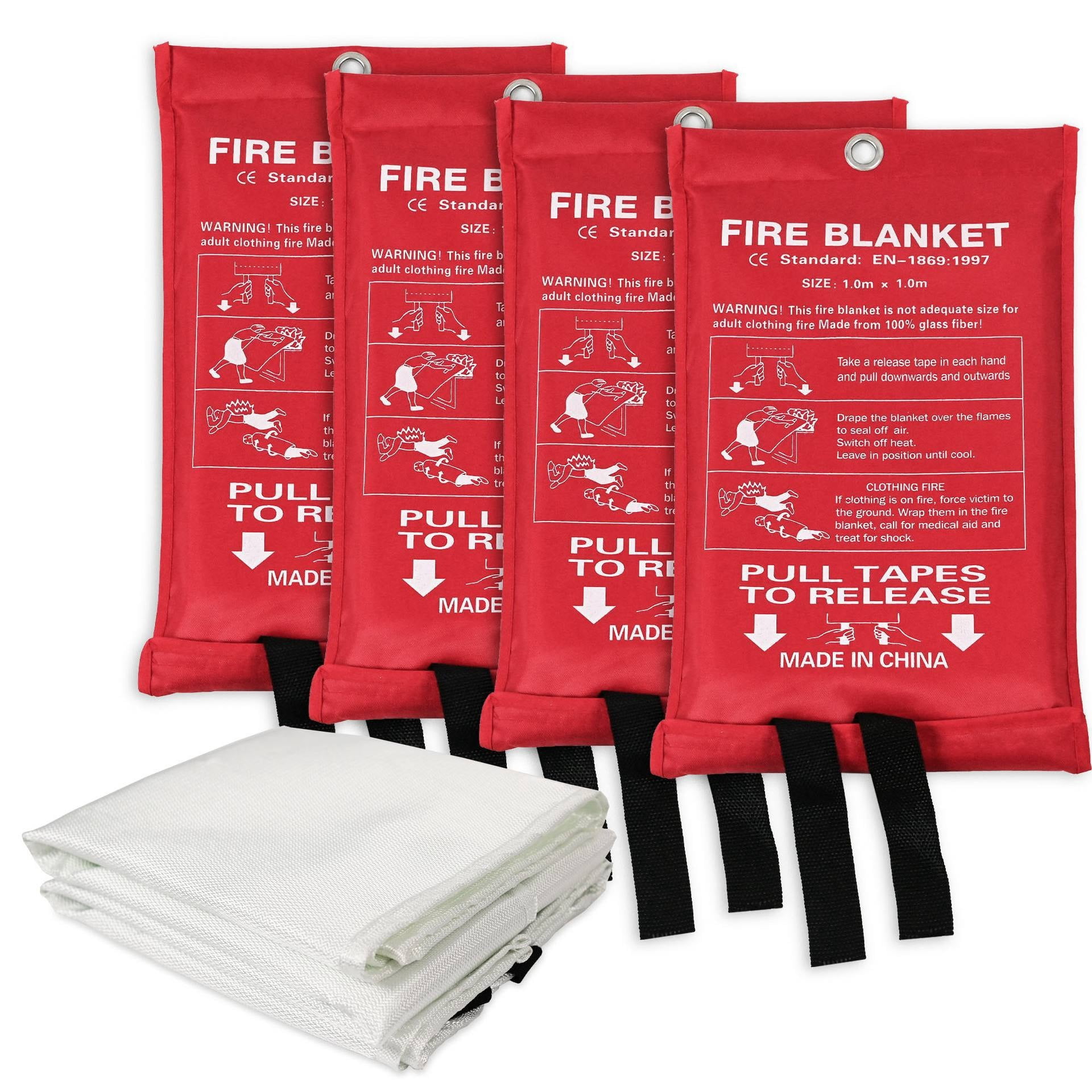 2025 Emergency Fire Blanket, Fire Extinguisher Blanket, Fire ...